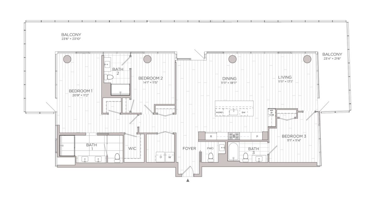 Floor Plans - Residences Reston Station